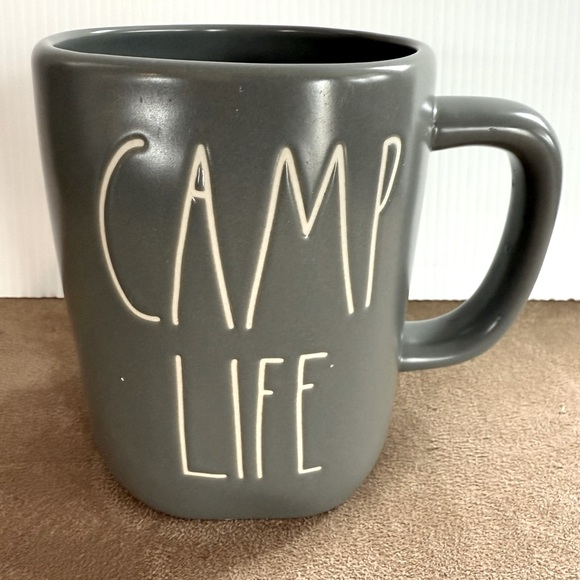 Rae Dunn | Dining | Rae Dunn Camp Life Gray Mug | Poshmark